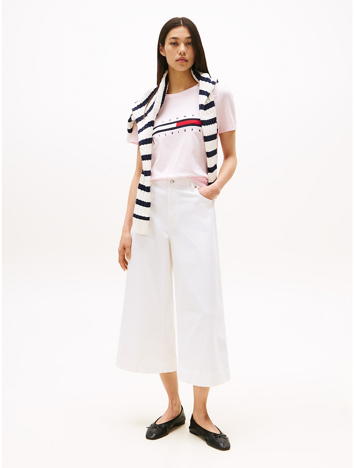 TOMMY HILFIGER Tommy Hilfiger Embroidered Logo T-Shirt